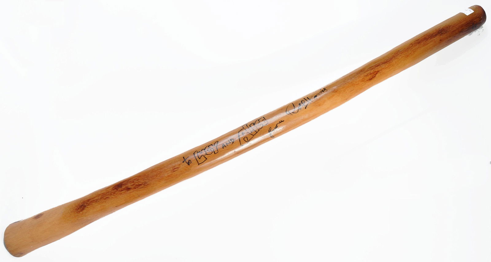 Rolf Harris Autographed Didgeridoo Musical Instrument