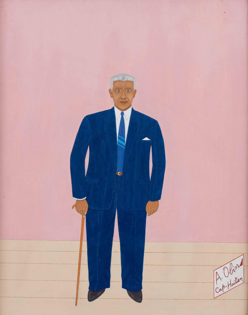 Antoine Obin (haitian) Philome Obin's Portrait, Haiti