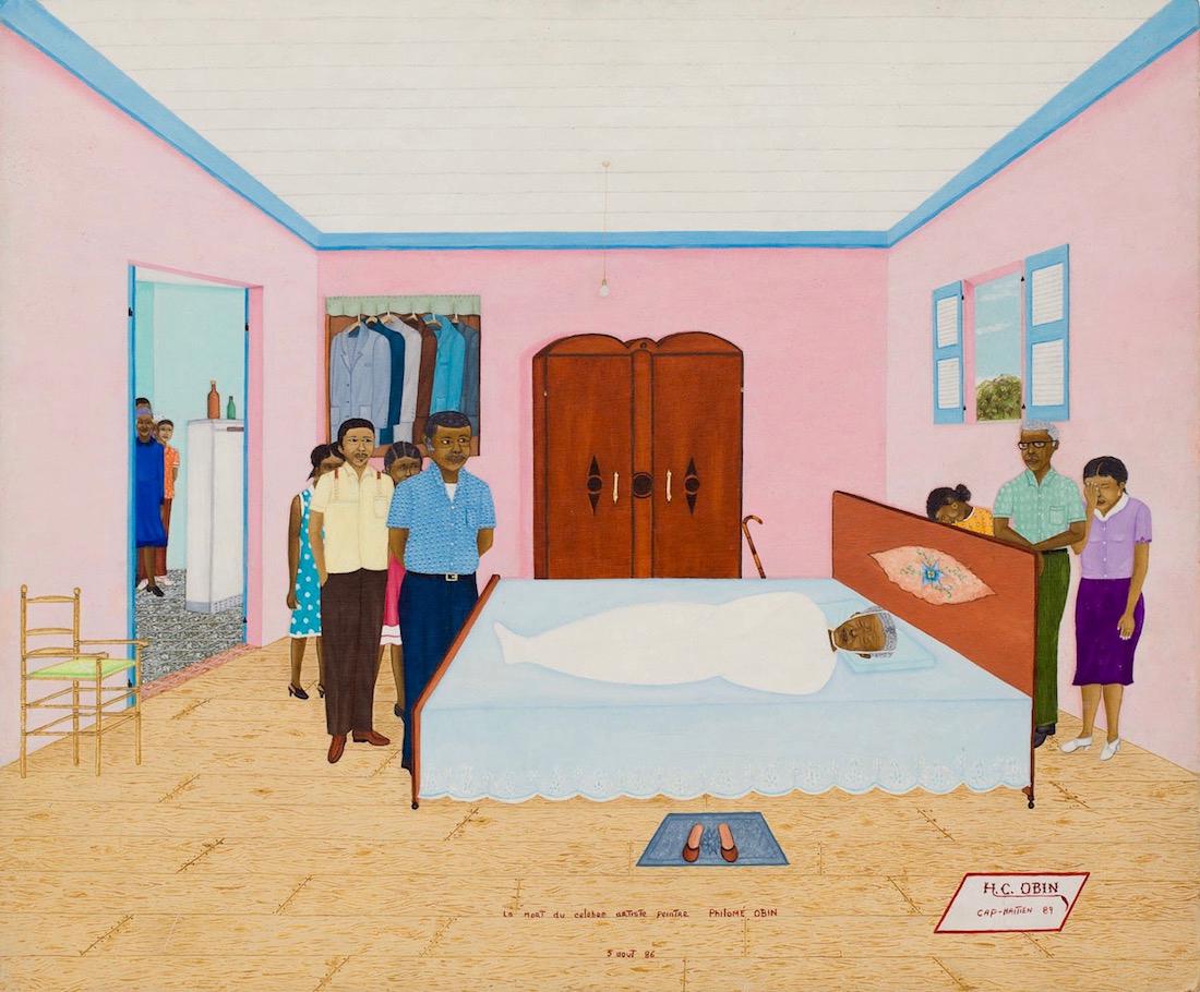 Henri Claude Obin (haitian) Philome Obin Homage,