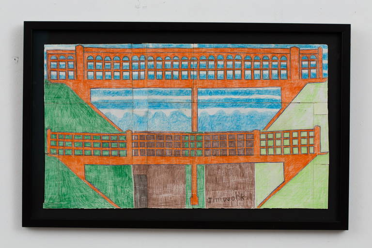 Jim Work (american) Double Bridge, Self Taught