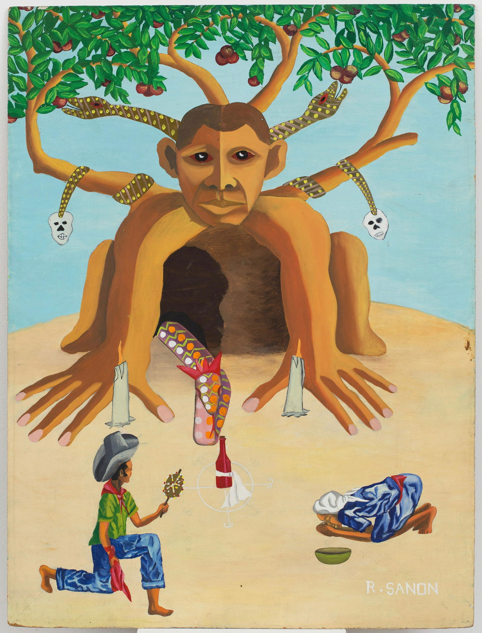 R. Sanon (haitian/haiti) Loa Tree Transformation