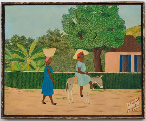 Antoine Obin (haitian/haiti) Cap Haitien Road, 1960s