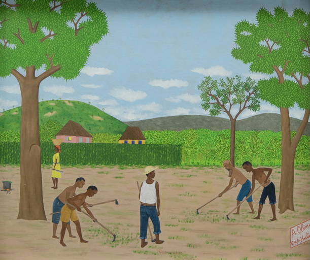 Antoine Obin (haitian/haiti) Combit, A Communal