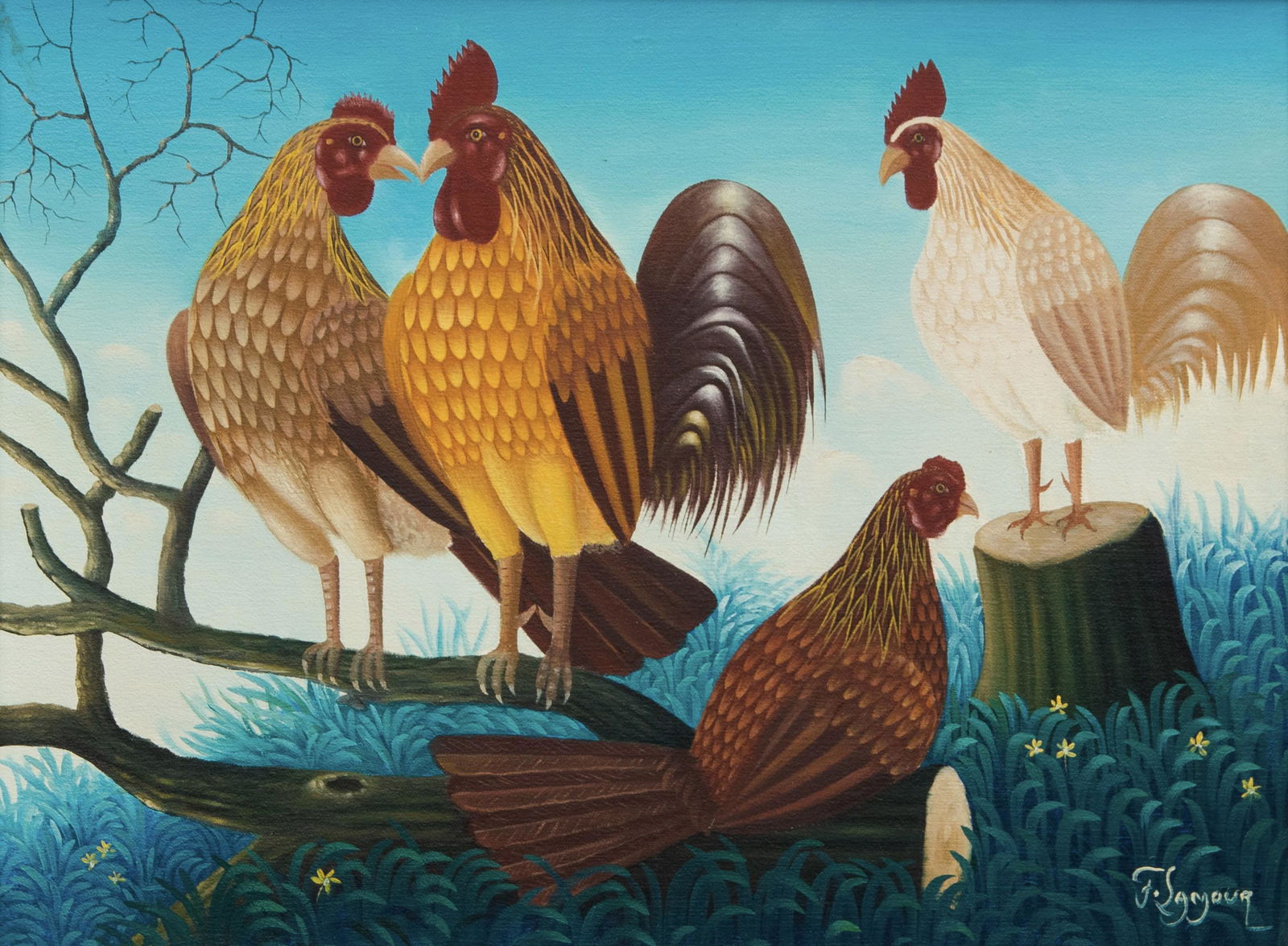 Fritzner Lamour (haitian/haiti) Perching Birds