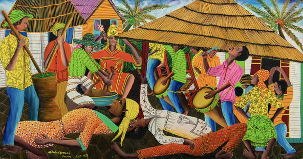 Wilmino Domond (haitian/haiti) Vodou Ceremony, 1973