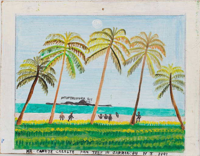 Canute Caliste (grenadines/carriacou, 1914 2005) Palm