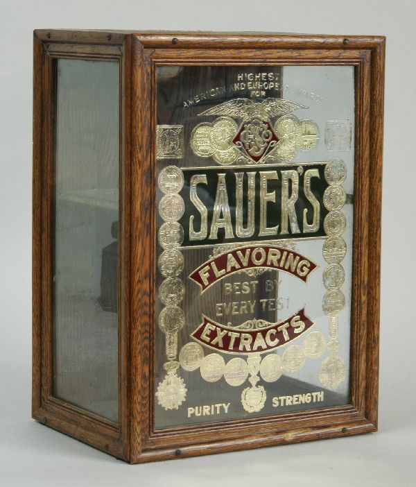 2188: Sauers Flavoring Extract Cabinet