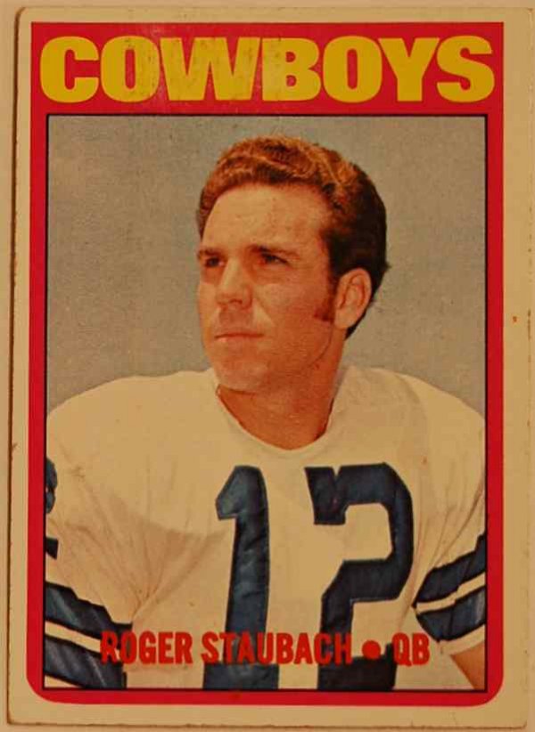 30: ROGER STAUBACK 1972 ROOKIE CARD