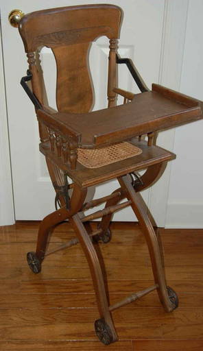 Folding Childs High Chair/ Stoller