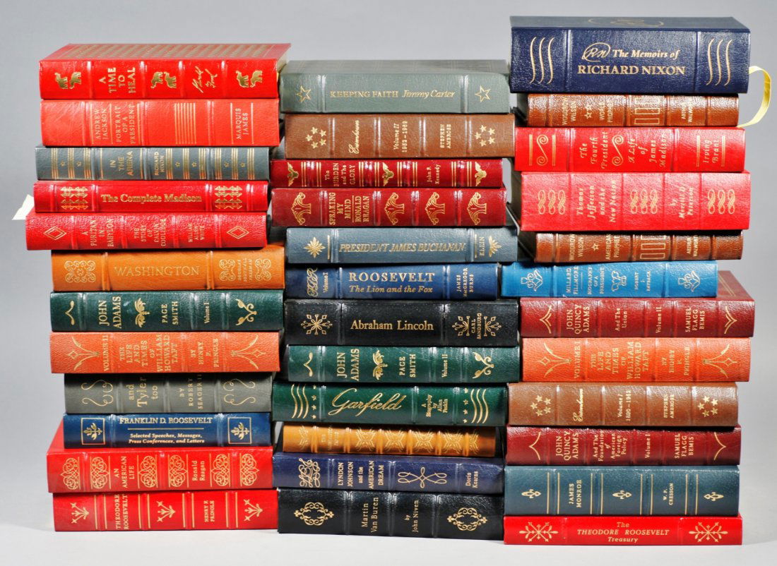 Stunning Set Of Easton Press Books