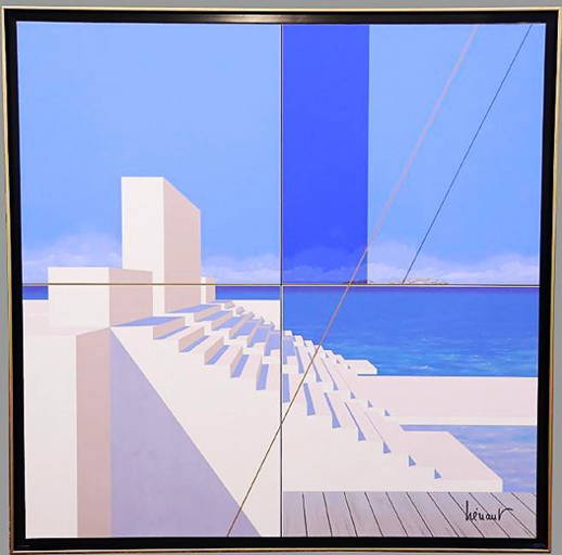 Painting By Jean Pierre Henaut, Displayed In Jackie\'s