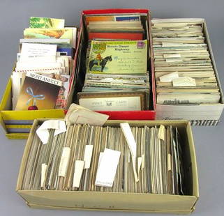 Estate Collection Vintage & Antique Postcards