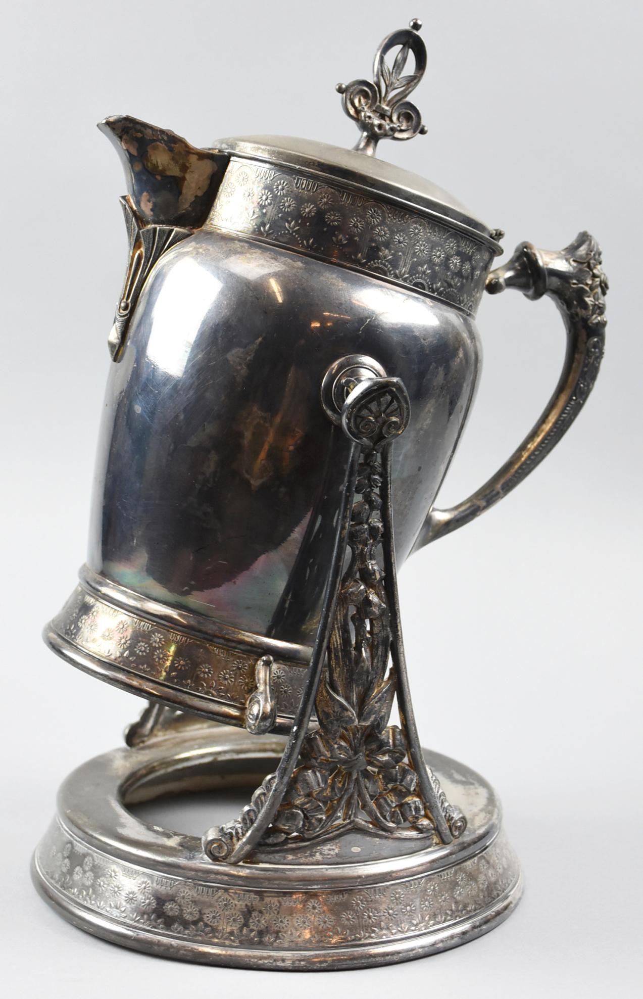 c1870 Meriden Tilting Water Pitcher & Stand - Oct 06, 2019 | Appraisal ...