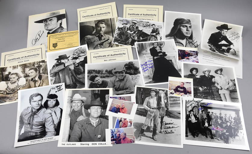 Western Star Signed Photos, Eastwood More, Coas