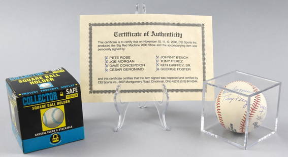 1973 Cincinnati Reds Big Red Machine Decanter