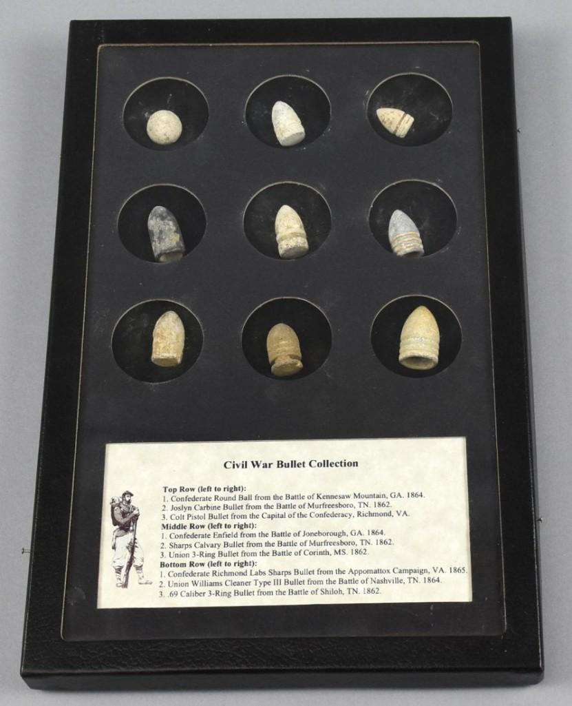 Civil War Bullet Collection - Dec 06, 2020 | Appraisal & Estate Sale ...