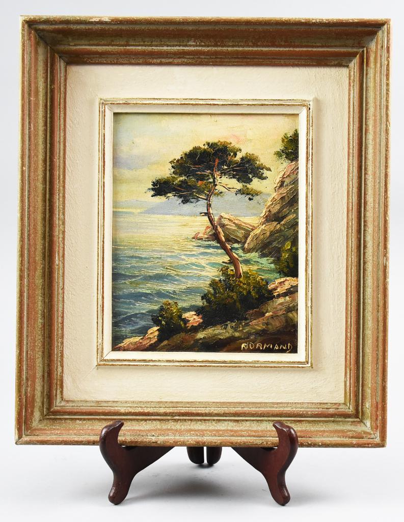 Normand Louis (1910 ) French Artist Oil On Canvas