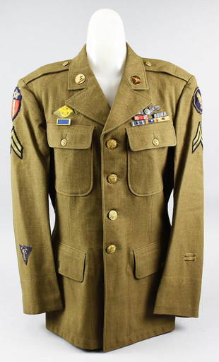 Wwii Us Army Cbi Pilot Dress Uniform Jacket