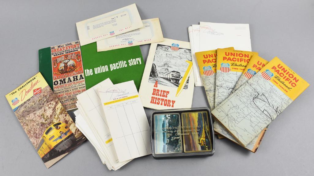 Vintage Union Pacific Railroad Memorabilia