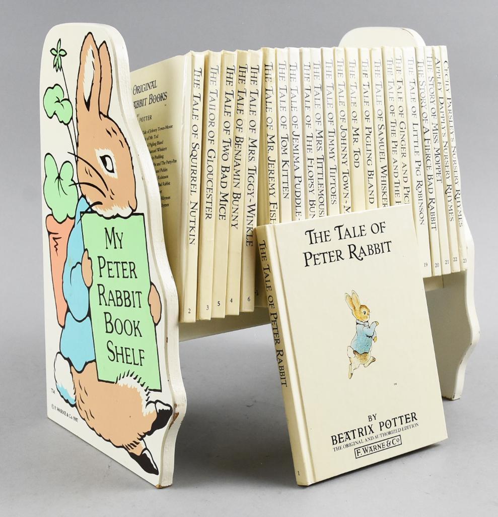 1987 My Peter Rabbit Book Shelf, Beatrix Potter