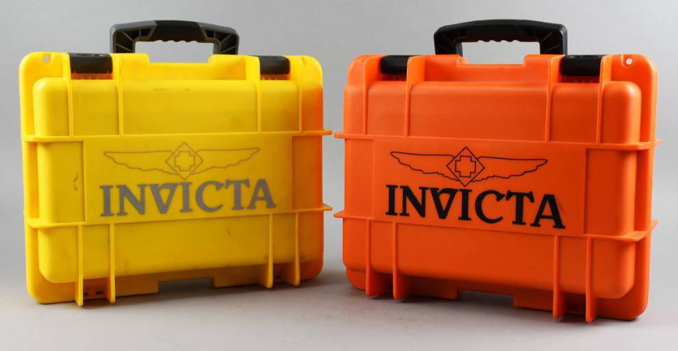 2 Invicta Hardcover Watch Cases