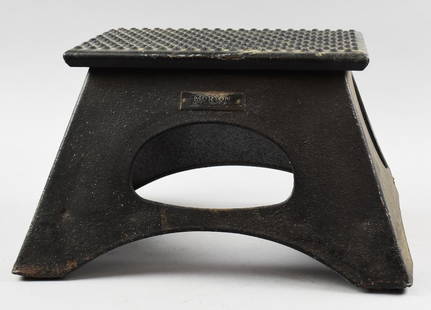 Vintage Railroad Conductor's Step Stool [154050]