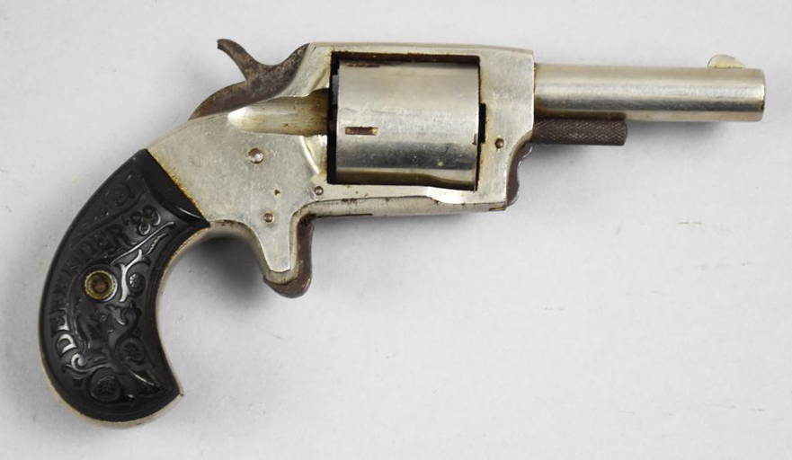 c1890 Iver Johnson Defender 89 .22 Revolver - Nov 28, 2021 | Appraisal ...