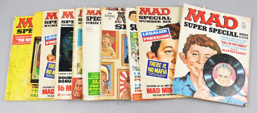 1970s Collection Of Mad Magazine Special Eds