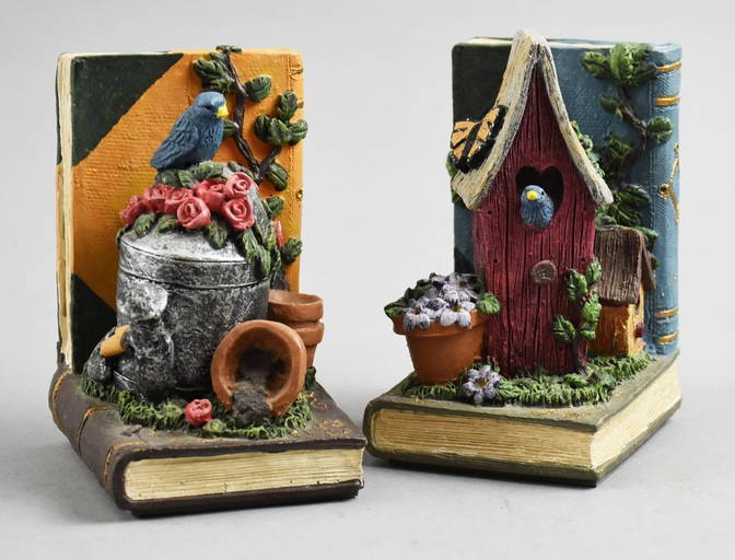 1996 Figi Graphics Garden Theme Bookends (#0384) on Dec 19, 2021 ...