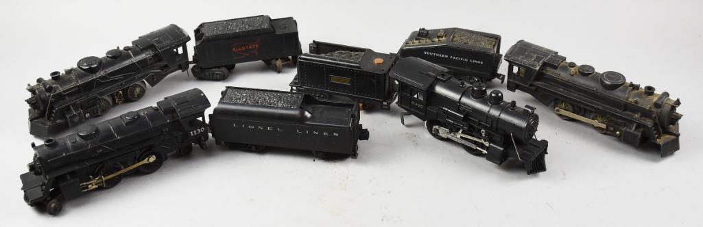 Vintage Lionel & Marx Locomotives W/ Tenders