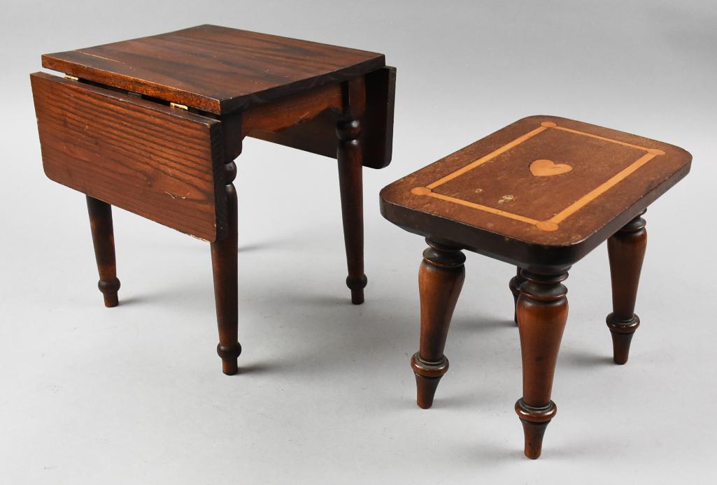 Vintage And Antique Salesman Sample Tables