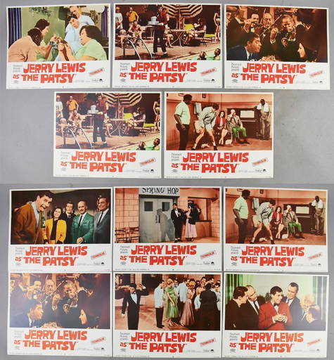 1964, 1967 The Patsy Lobby Cards, Jerry Lewis