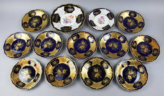 Kaiser German Echt Kobalt Porcelain Stein