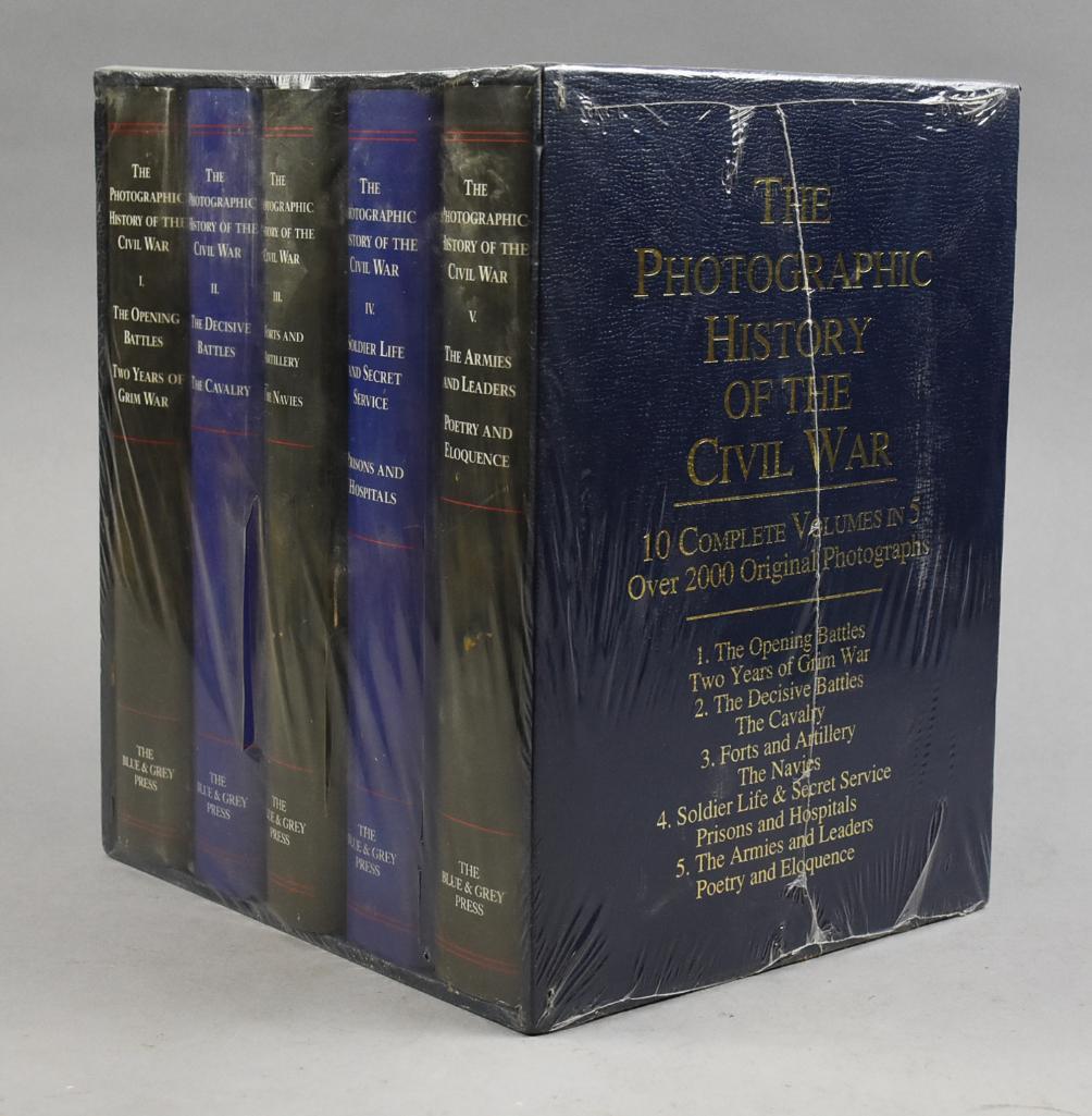 Photographic History of the Civil War, Book Set (#0192) on Dec 18, 2022 ...