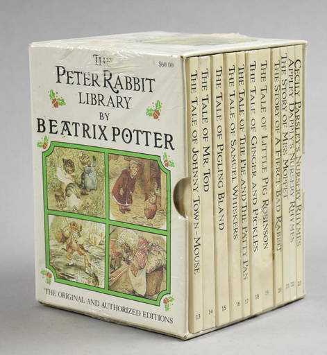 The Peter Rabbit Library by Beatrix Potter, Book Set NIP - Dec 18, 2022 ...