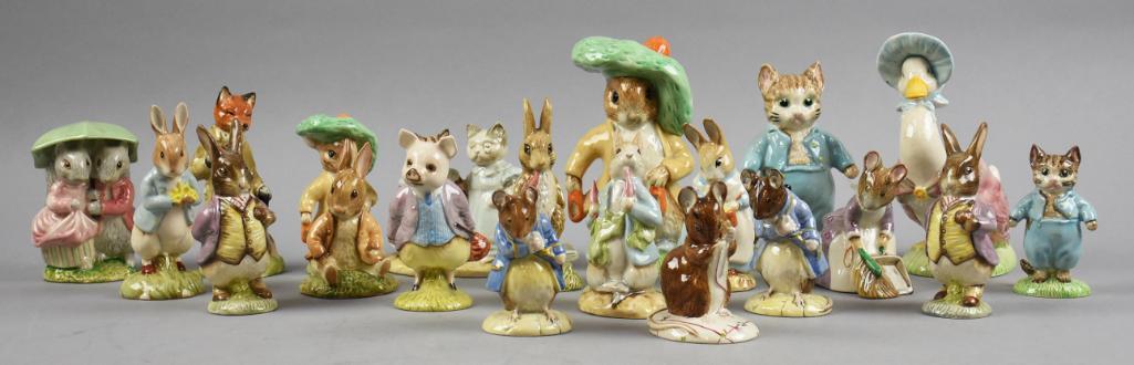 (20) Royal Albert Beatrix Potter Figurines
