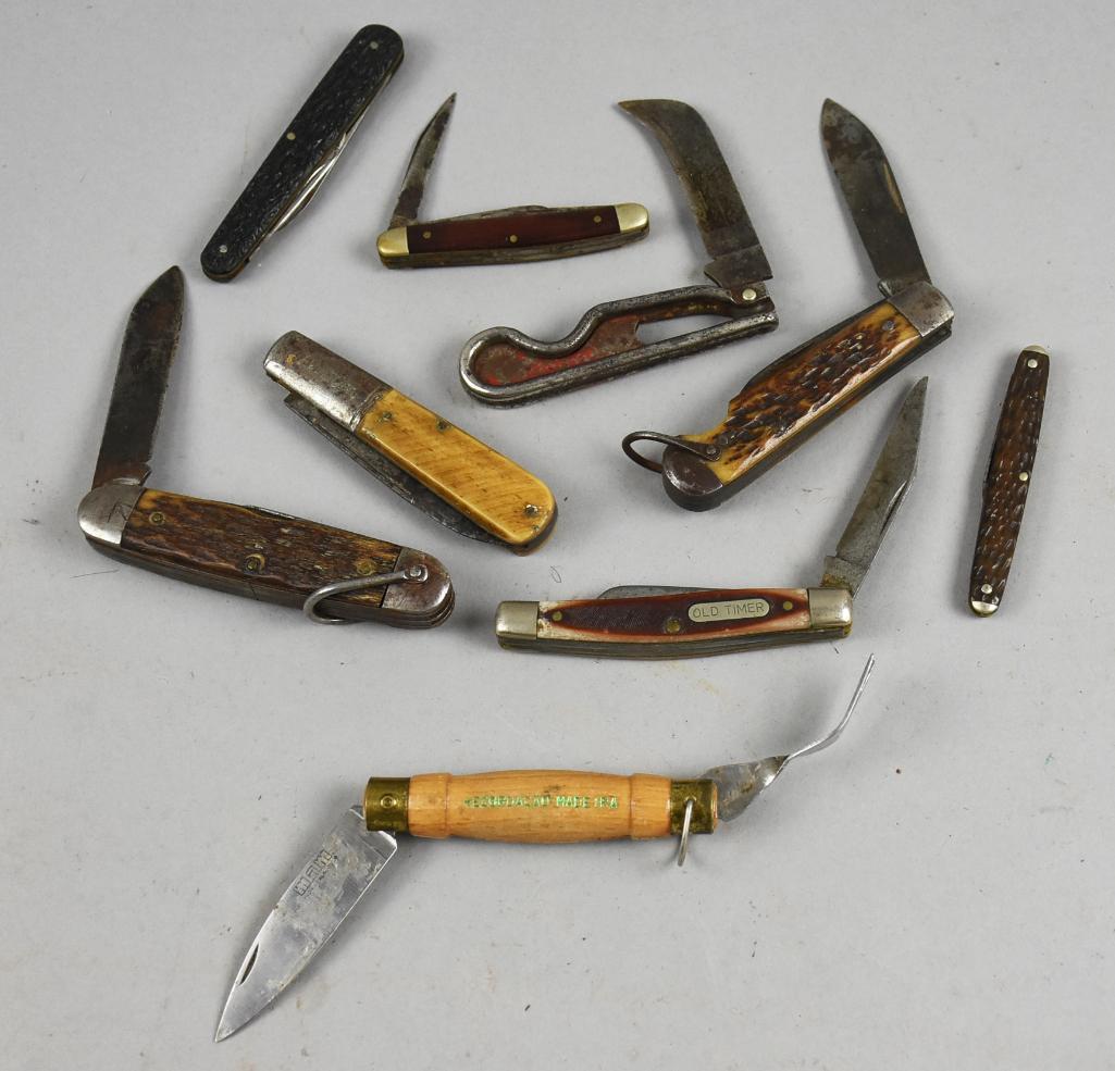 Misc Vintage And Antique Folding Pocket Knives