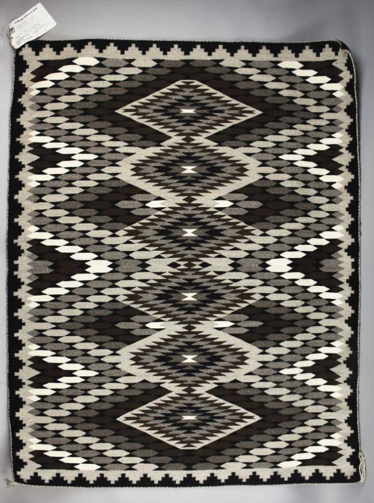 Verna Begay Hand Woven Navajo Rug, Eye Dazzler (#0046) on Mar 26, 2023 ...