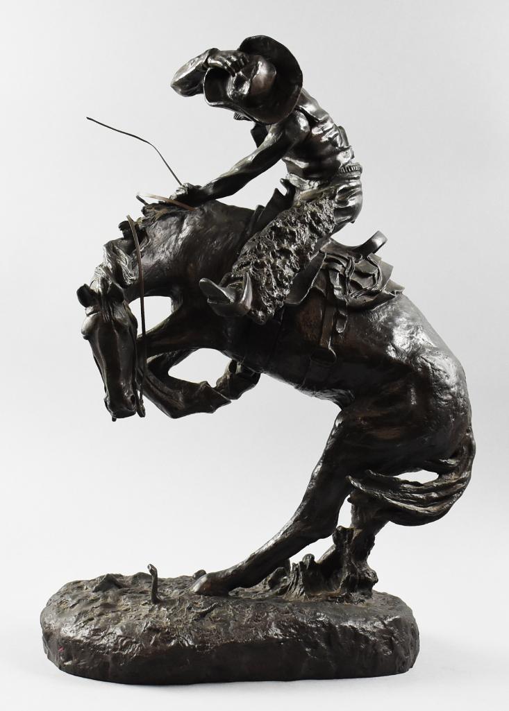 Frederic Remington (1861-1909) The Rattlesnake Bronze - Mar 26, 2023 ...