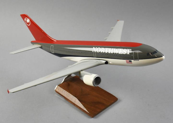Pacific Miniatures Northwest Airlines Model Airplane W/ Box