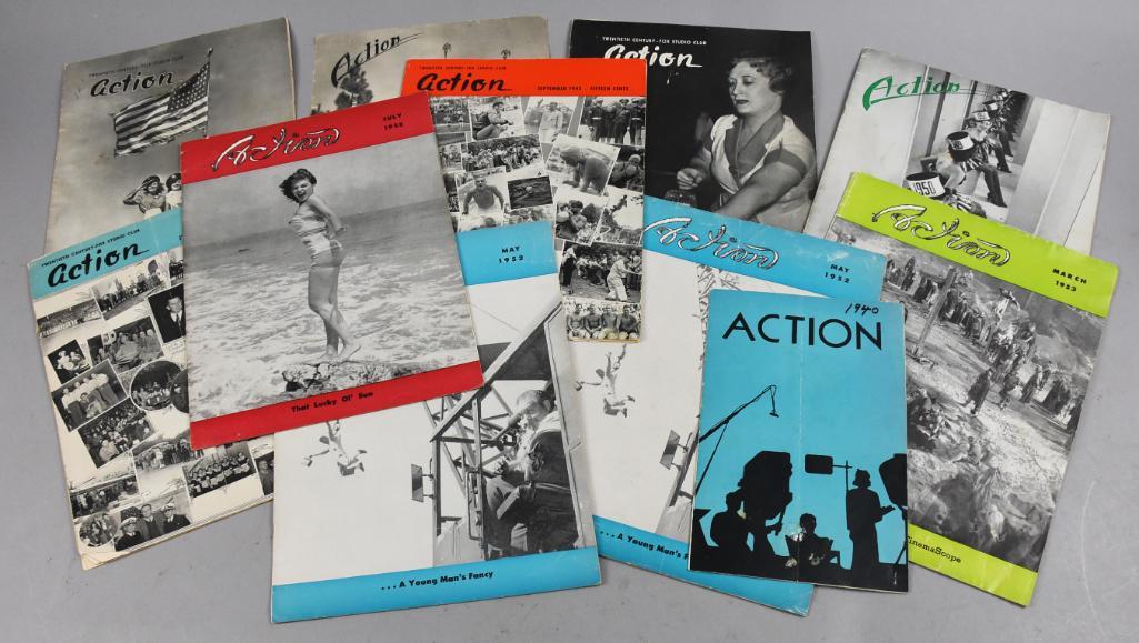 1940s 50s 20th Century Fox Action Magazines