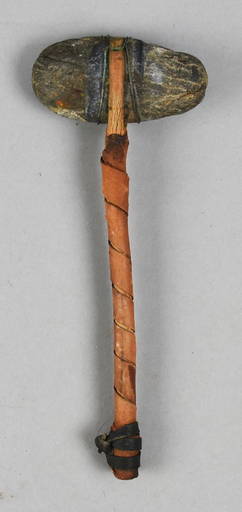 19th Century Native American Stone Hammer