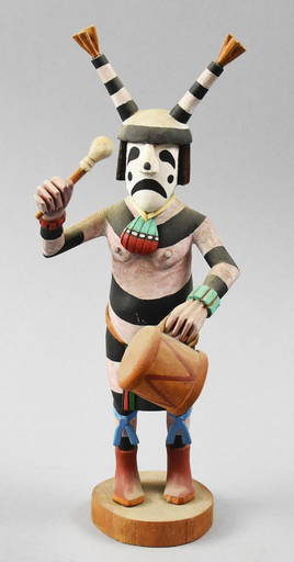 Bobby Quochytewa Hopi Hano Clown Kachina