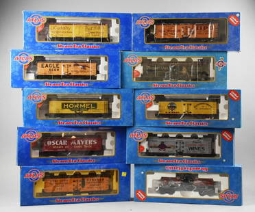 Atlas Steam Era Classics Advertising Reefer Cars Orig Boxes