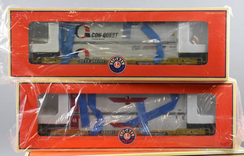 3 Lionel Husky Stack Two Packs 11868 11869 11871