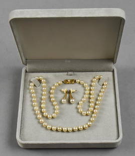 18k Mikimoto Akoyo Pearl Necklace