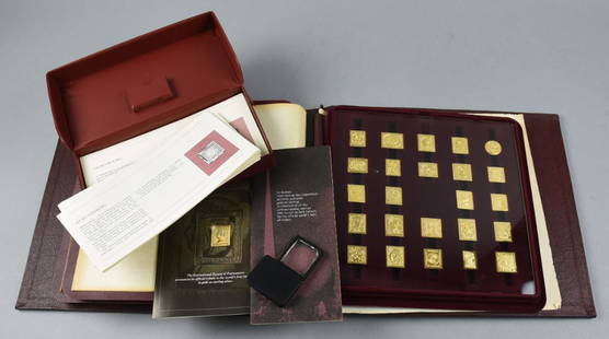 23kt Gold Stamps Issue "the Gold Nations Of The World"