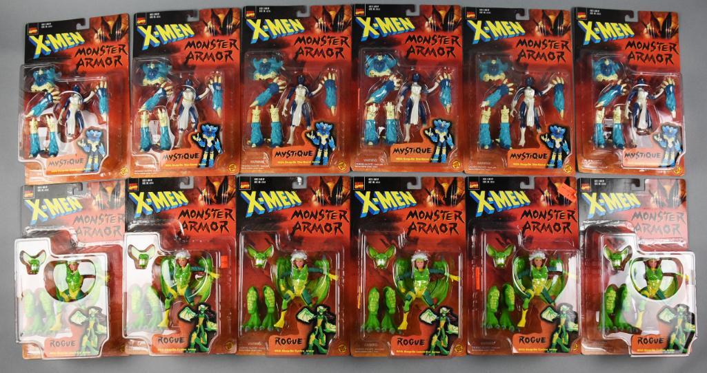 New Old Stock - 12 X-men Monster Armor Figures Auction