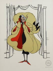 1961 Walt Disney 101 Dalmatians Animation Cel
