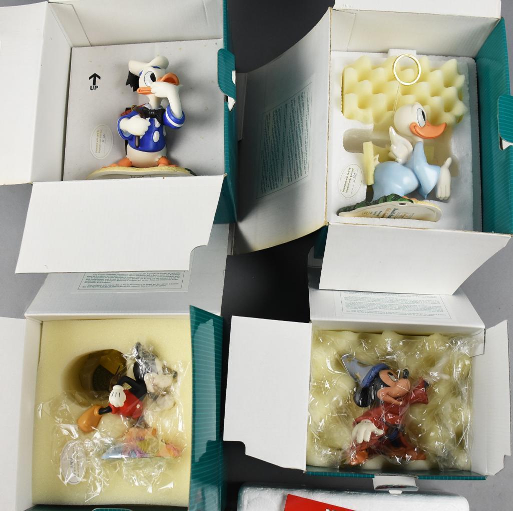 Wdcc Mickey Mouse & Donald Duck Figurines - Coas Disney Auction